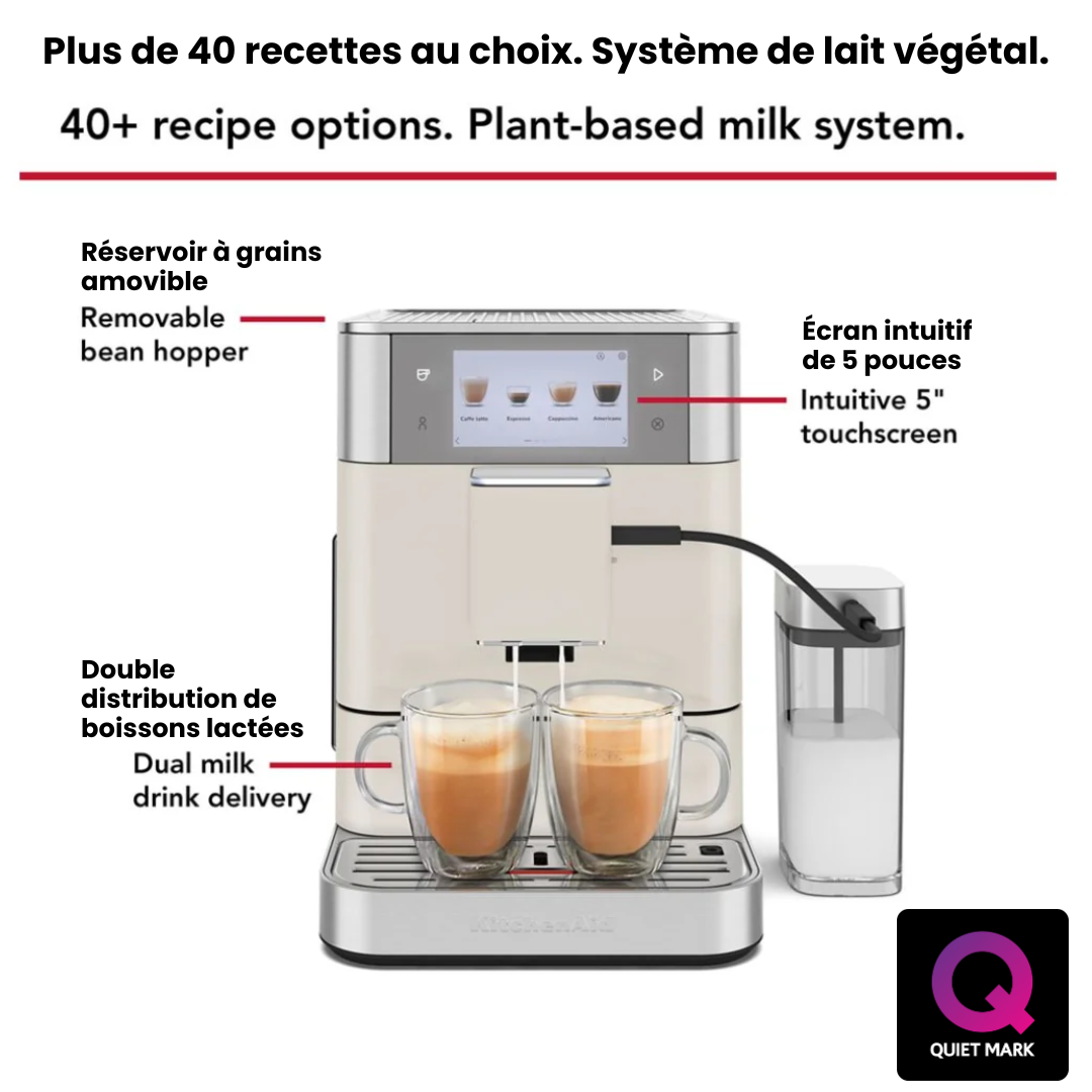 KitchenAid | Machine à café espresso KF8 - Porcelaine – Ma Caféine